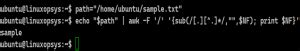 Extract Filename Without Extension From Full Path In Bash