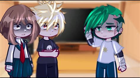Class A React To Deku His Future Mha Gacha React Youtube