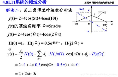信号与系统二十——lti系统的频域分析信号与lti系统的时频域分析 Csdn博客