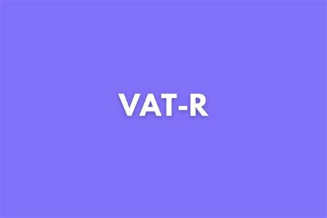 Czym jest i jak złożyć formularz VAT R online Blog Solidna Księgowa