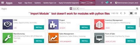 How To Installupdate Module — Odoo Development Master Documentation
