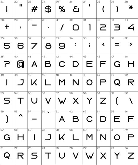 Download Free Laser Regular Font Laserregularotf