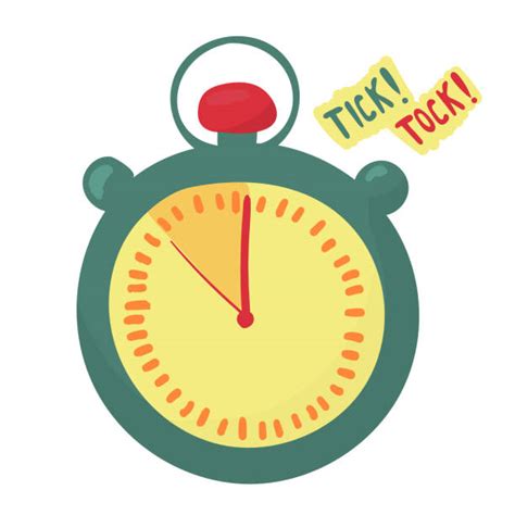 Tick Tock Clock Illustrations Royalty Free Vector Graphics And Clip Art Istock