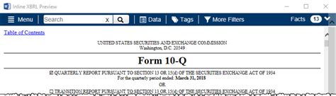 Preview Inline Xbrl