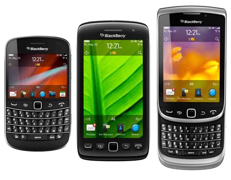 Oksana Domnina Five New Blackberry Models Released By Rim