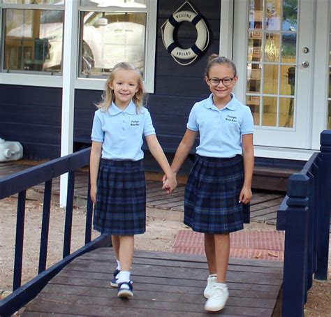 Girls Uniform Kinder 4th Grade Tinsley`s Treasures