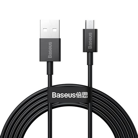 Baseus Superior Series Micro USB Data Charging Cable QC3.0, 2A, 2m ...