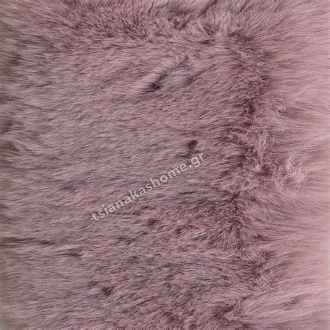 ΧΑΛΙΑ Γούνινο Χαλί Shaggy 160x230 Rabbit Skin Pink