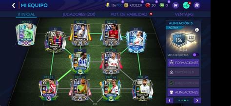 Mi Plantilla En El Fifa Mobile Fifa Cartas Fifa Plantillas Para Fotos