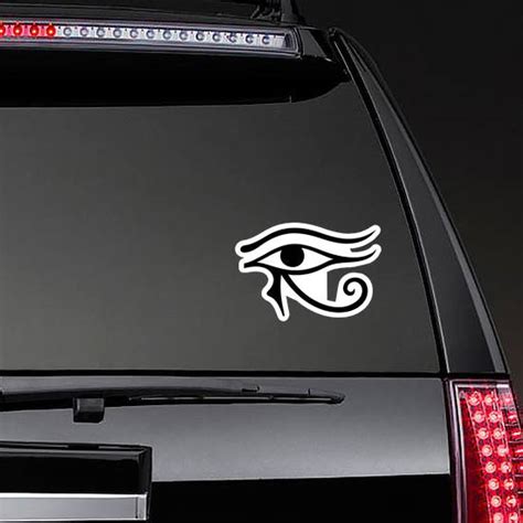 The Ancient Egyptian Moon Sign Left Eye Of Horus Sticker