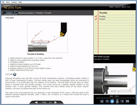 CNC Training Software NCycloNCyclopedia Free CNC Software CNC Operator Training