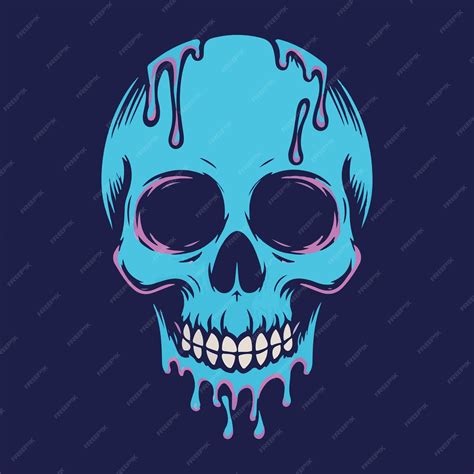 Premium Vector Skull Vector Illustration