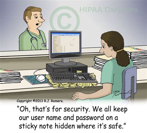 cartoon gallery of hipaa security rule cartoons data security cartoons