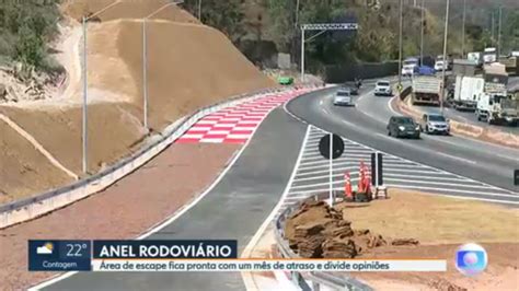 Área de escape do Anel Rodoviário é inaugurada em BH um mês de