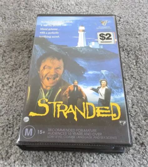 Stranded Vhs Ex Rental 1991 Rare B Movie Clamshell Roadshow Thriller £