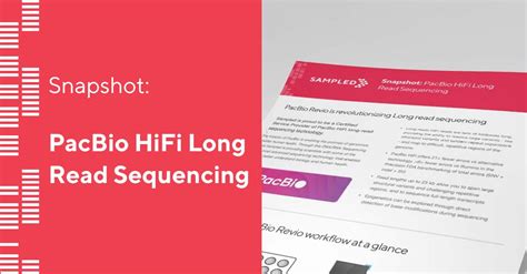 Pacbio Sequencing Dna Longreadsequencing Thirdgenerationsequencing