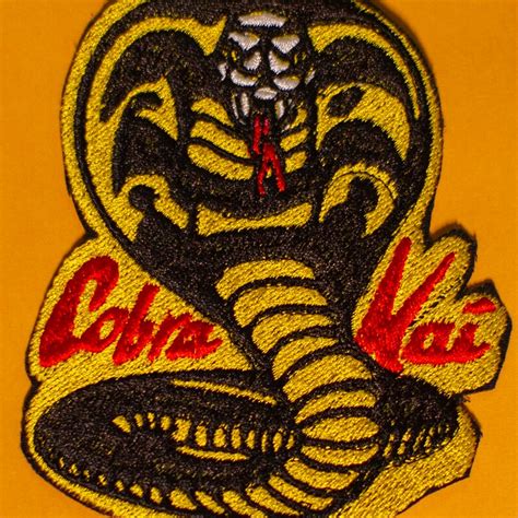 Cobra Kai Patch Etsy