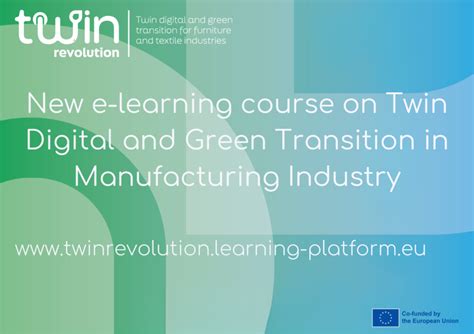 Twin Revolution – Twin digital and green transition for furnitute and textile industries