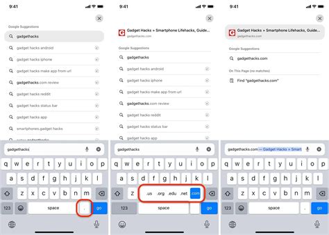 Add More Domain Extensions To Your Iphones Keyboard Shortcut To Type