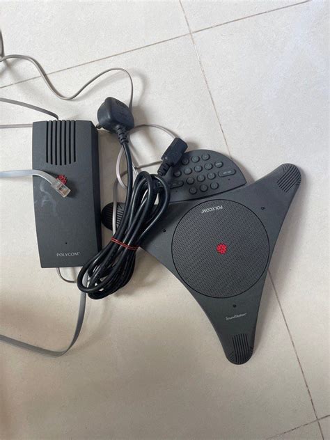 polycom sound station ex audio microphones on carousell