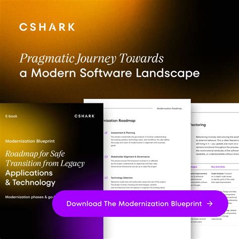 Cshark On Linkedin Modernizationblueprint Legacysystems