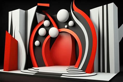 Premium Ai Image Stage Model From The Original Production