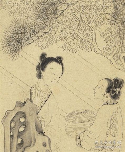 仇英 乞巧图卷。七夕。纸本大小28936872厘米。宣纸艺术微喷复制。孔夫子旧书网