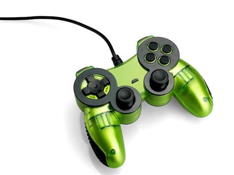 Premium Photo Game Controller On White Background