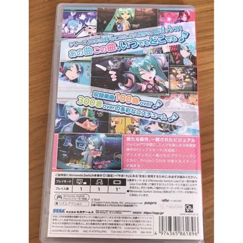 Cod Hatsune Miku Project Diva Mega39s Megamix Nintendo Switch Tested