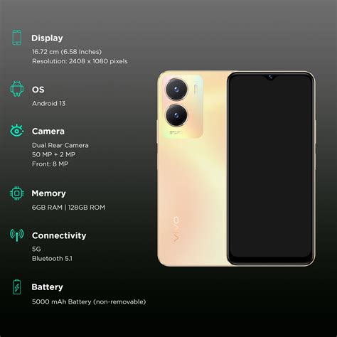 Buy Vivo T X G Gb Ram Gb Aurora Gold Online Croma