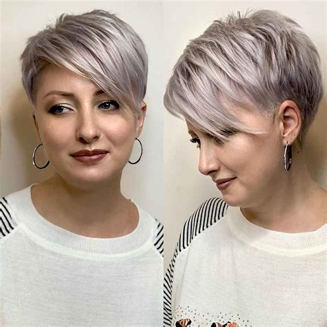 Pixie Haircut For Round Faces Pixie Haircut For Thick Hair Undercut Pixie Haircut Hairstyles