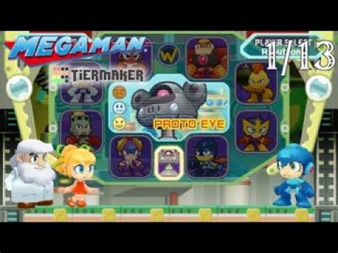 Mega Man Classic Series Robot Master Tierlist 1 13 Mega Man Powered