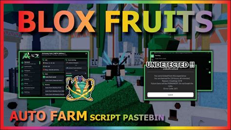 Script Blox Fruits Auto Farm Anti Ban 100 Roblox Dfg