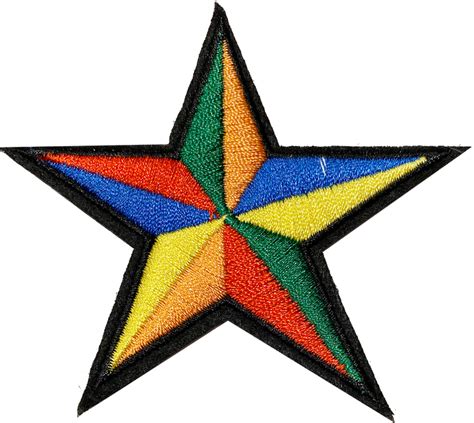 Rainbow Star Patch