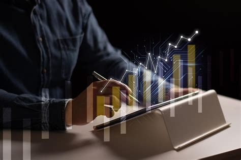 Premium Photo Business Intelligence Data Analytics And Visualization Concept Machine Learning