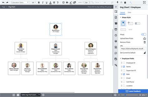how to make an organizational chart lucidchart