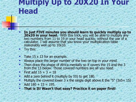 Amazing Math Trick