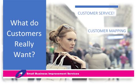 Customer Mapping Small Business Improvement Services
