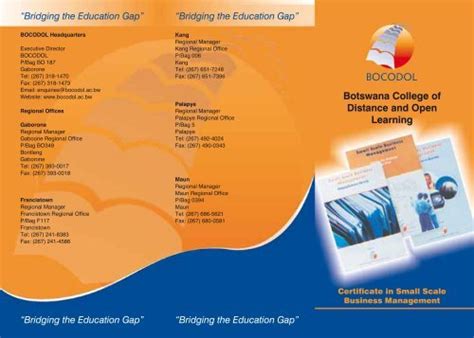 Click On The Link To Download Ssbm Brochure Bocodol