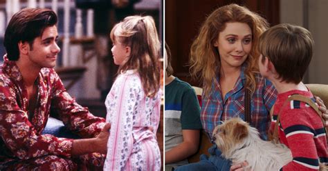 John Stamos Shares Full House Throwback With Elizabeth Olsen Popsugar