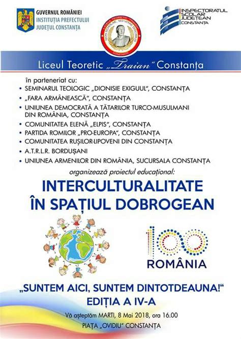 Zile de sărbătoare la Liceul Traian CT100 ro