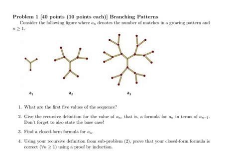 Solved Problem 1 40 Points 10 Points Each Branching Chegg Com