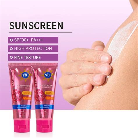 High Protection Spf 90 Sunscreen Cream Facial Skin Care Repair