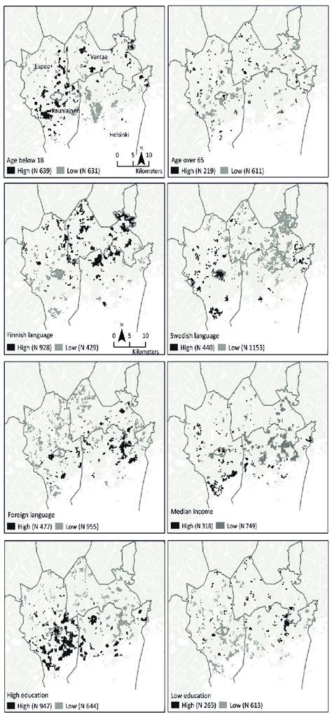 Spatial Distribution Of Statistically Significant P Download