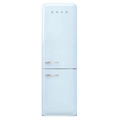 Smeg Fab 50s Style 331l Bottom Mount Refrigerator Pastel Blue