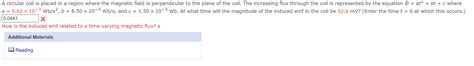 Solved How Is The Induced Emf Related To A Time Varying