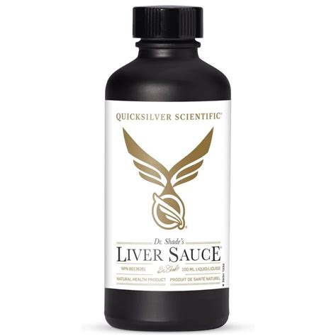 Quicksilver Scientific Liver Sauce Detox And Liver Support 100ml
