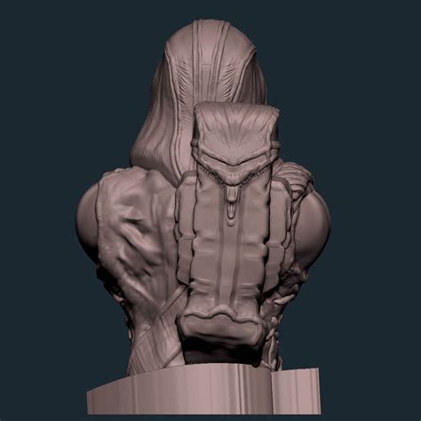 Green Arrow Bust D Model By Savini Dechento