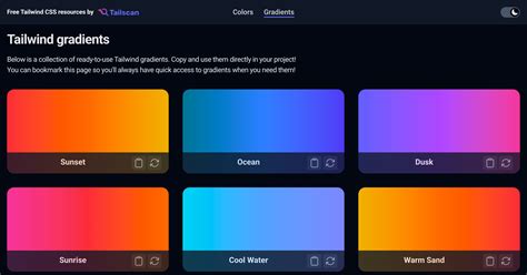 Tailwind Css Gradients Collection Of Gradients For Tailwind
