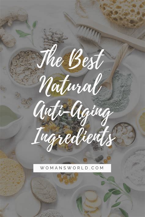 5 Best Natural Anti Aging Ingredients For Healthy Hair And Skin